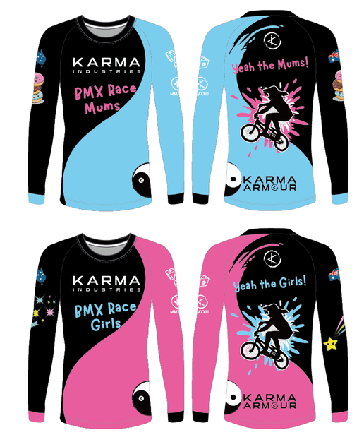 K.I. BMX Race Mums & BMX Race Girls Jerseys – Karma Industries